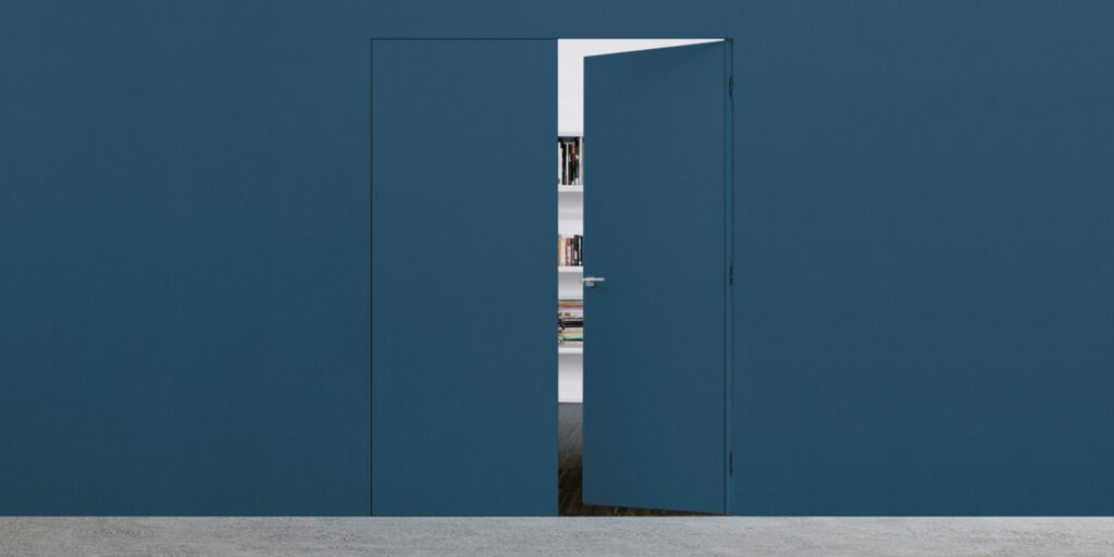 ECLISSE Syntesis Swing Flush Double Frame Kit - Pocket Door Superstore